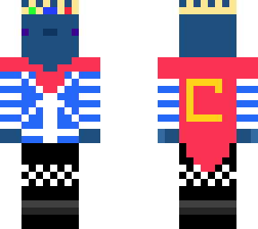 Blue king | Minecraft Skin