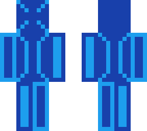 Blue Lightning | Minecraft Skin