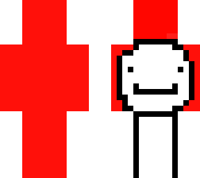 dream red skin | Minecraft Skin