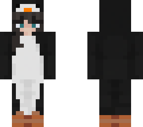 Girl Penguin Wunzie | Minecraft Skin