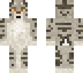 grey-brown lynx | Minecraft Skin