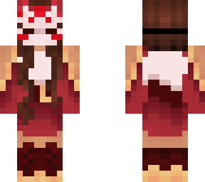 kitsune girl | Minecraft Skins