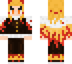 rengoku kyojuro | Minecraft Skins