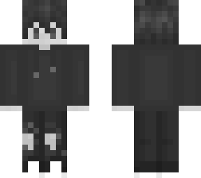 My pretty colorless and dull world | Minecraft Skin