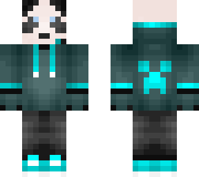 panda gamer | Minecraft Skin