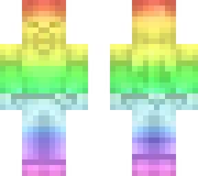 Rainbow Light RQ | Minecraft Skin