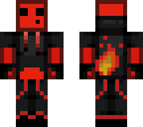 red fire | Minecraft Skin