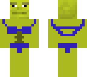 Shrek Bikini Onions Minecraft Skins