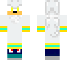 silver the hedgehog | Minecraft Skins