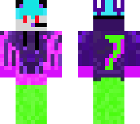 weird carzy and Angry cat | Minecraft Skin