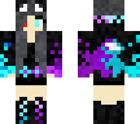 female wolf oc | Minecraft Skins