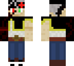 Asta Black Clover | Minecraft Skins