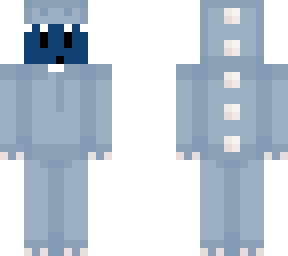 Dino Derp Blue | Minecraft Skin