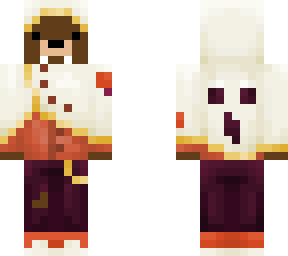 Ghost vampire bear | Minecraft Skin