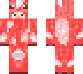 strawberry cow | Minecraft Skins