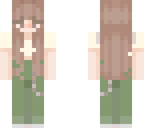 olive green cargo pants | Minecraft Skin