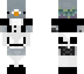 Pidgeon in maid dress | Minecraft Skin