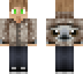 Cute Sloth Minecraft Skins