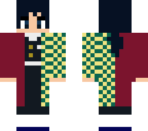 Tomioka Giyu-Demon slayer | Minecraft Skin
