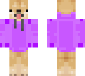 better purple dog (: | Minecraft Skin