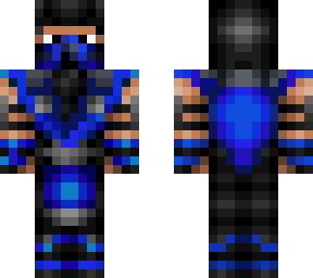 Dark blue ninja | Minecraft Skin