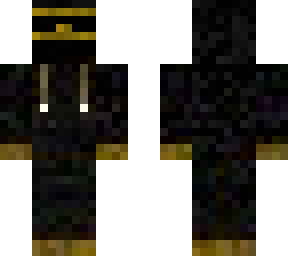 Black And Gold | Minecraft Skins