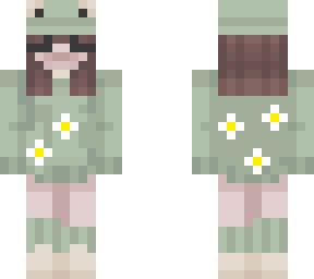 frog girl | Minecraft Skin