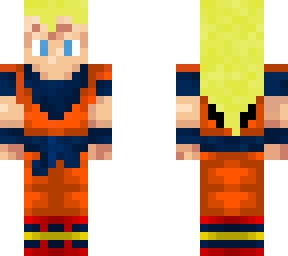 Goku SSJ3 | Minecraft Skin
