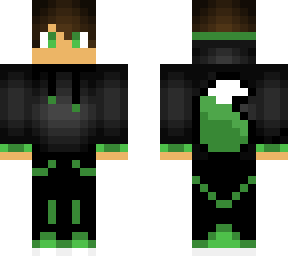 Green werewolf boy | Minecraft Skin