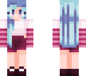 raspberry sherbert - pce | Minecraft Skin