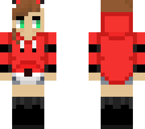 Trainer Red Minecraft Skins