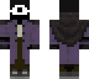 Skully w/ coat | Minecraft Skin