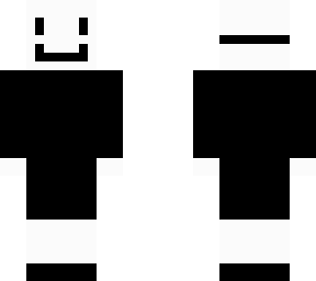 Smile Black White | Minecraft Skins