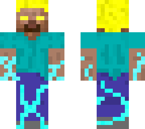 Super Sayain Steve | Minecraft Skin