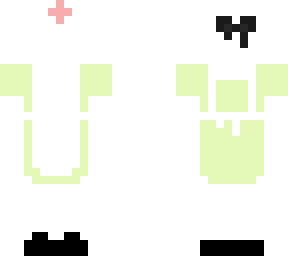 [Lime] nurse/maid dress base | Minecraft Skin