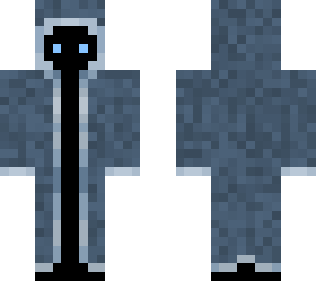 Blue cloak skin | Minecraft Skin