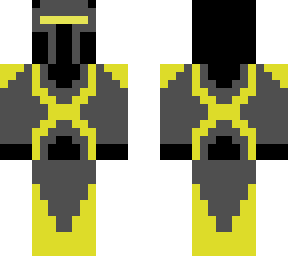 Dark Yellow Knight | Minecraft Skin