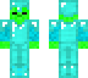 Diamond Armour Zombie | Minecraft Skin