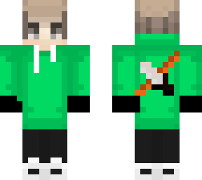 dream without mask new remaked | Minecraft Skin