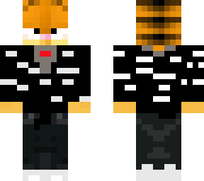 Drip Garfield | Minecraft Skin