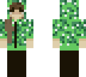 fem minecraft creeper zip sweater | Minecraft Skin
