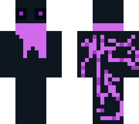 neon pink enderman | Minecraft Skin
