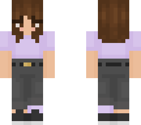 wavy hair ??? | Minecraft Skin