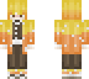 Zenitsu Demon Slayer | Minecraft Skins