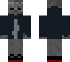 Zombie gray | Minecraft Skin