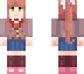 Monika Minecraft Skins