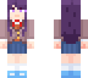 yuri ddlc | Minecraft Skins