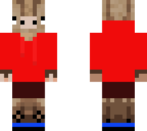 aardvark in a hoodie | Minecraft Skin