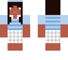 Aesthetic 90s black girl | Minecraft Skin