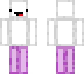 bedless noob purple | Minecraft Skin
